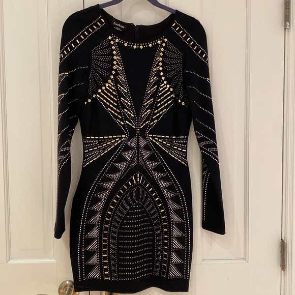 bebe | Dresses | Bebe Bodycon Mini Dress Navy Worn Twice | Poshmark